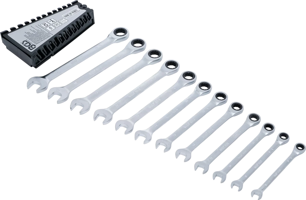 BGS technic | Ratchet Combination Wrench Set | 8 - 19 mm | 12 pcs ...